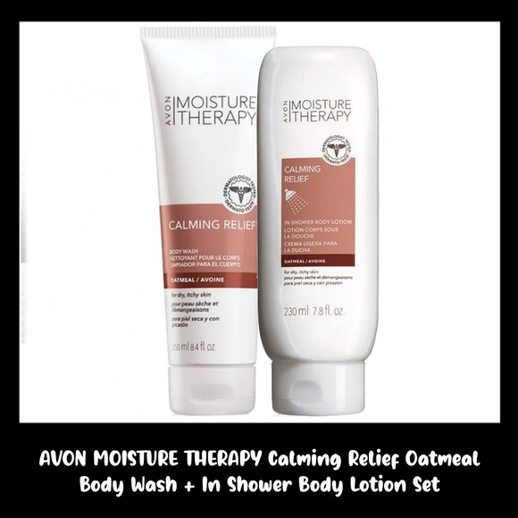 Avon | Bath & Body | Avon Moisture Therapy Calming Relief Oatmeal Body ...